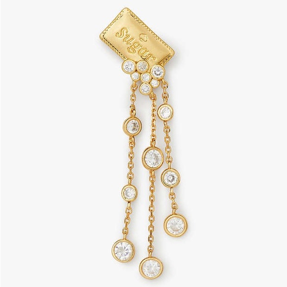 kate spade | Jewelry | Kate Spade Coffee Break Sugar Packet Statement ...